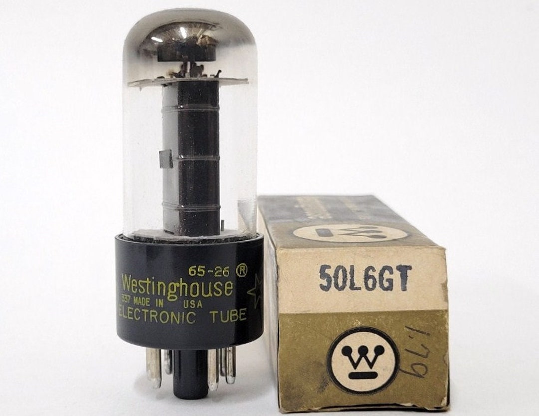 Westinghouse 50L6GT Vacuum Tube - All American 5 Tube Table Radios ...