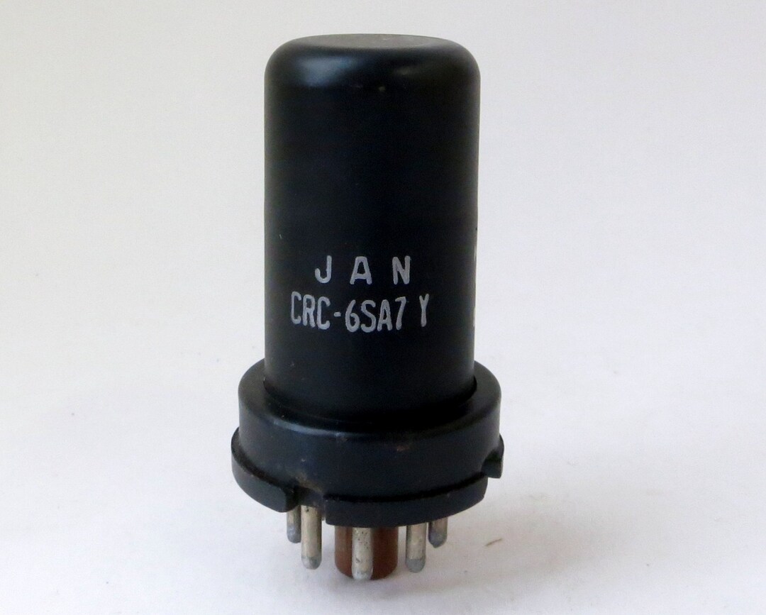 RCA JAN CRC 6SA7Y Vacuum Tube - New Old Stock - Original Box - Military ...