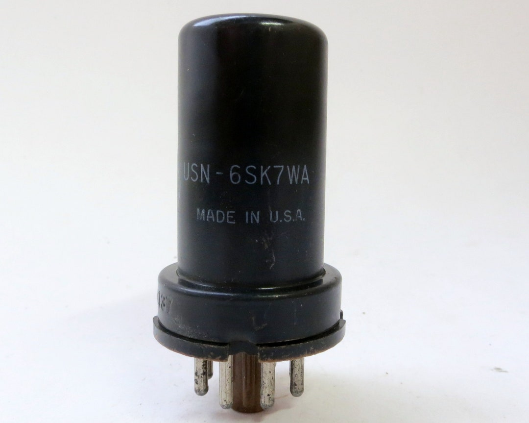 GE USN 6SK7WA Vacuum Tube - General Electric 6137- 6SK7 - Etsy