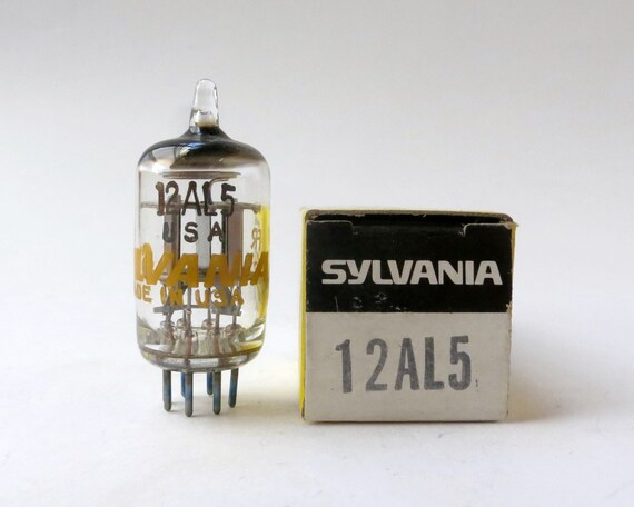 Sylvania 12AL5 Vacuum Tube New Old Stock Original Box | Etsy