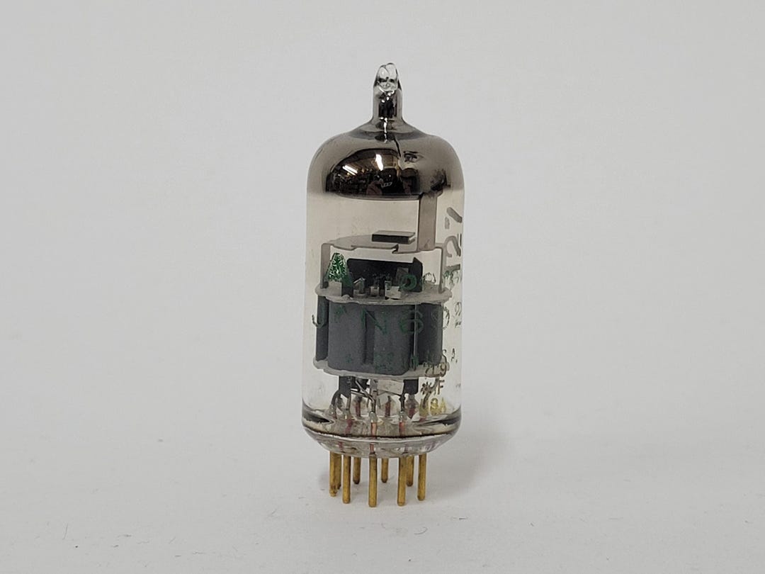 Amperex JAN 6922 Vacuum Tube Gold Plated Pins Green Silk Screening ...