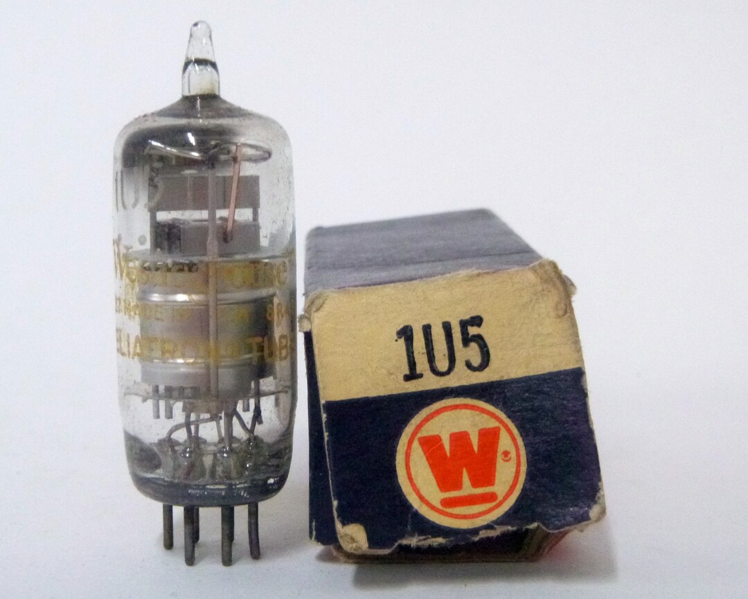 Westinghouse 1U5 Vacuum Tube - New Old Stock - Original Box- for Zenith ...
