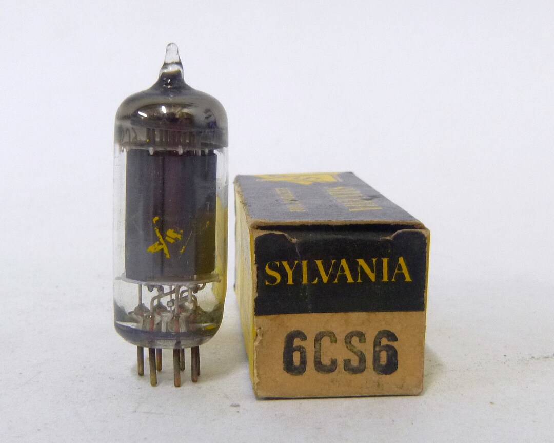 Sylvania 6CS6 Vacuum Tube - New Old Stock - Original Box - Etsy