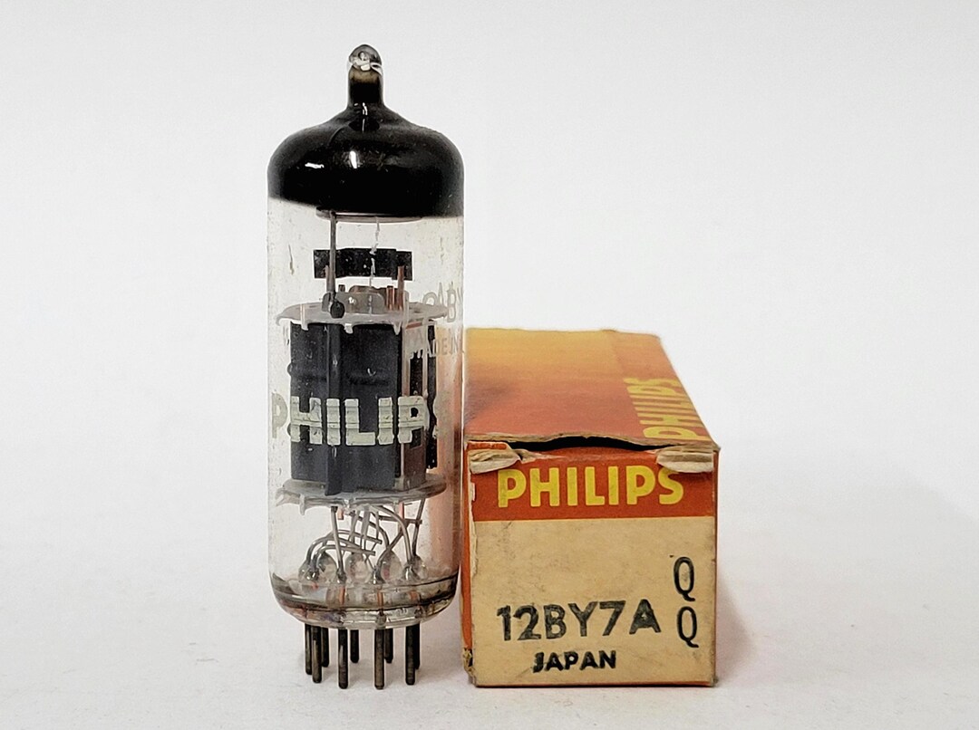 Philips 12BY7A Vacuum Tube - New Old Stock - Original Box - Excellent ...