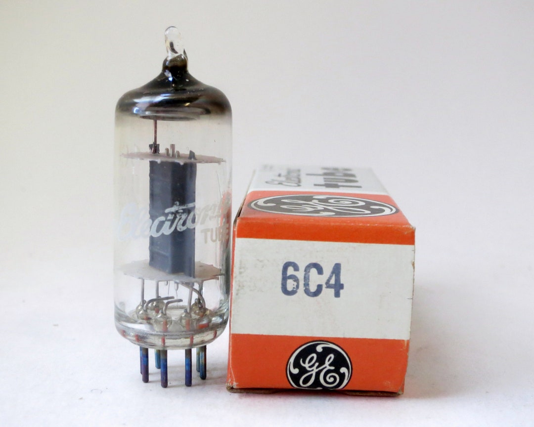 GE 6C4 Vacuum Tube New Old Stock Mint Condition General Electric Tube ...