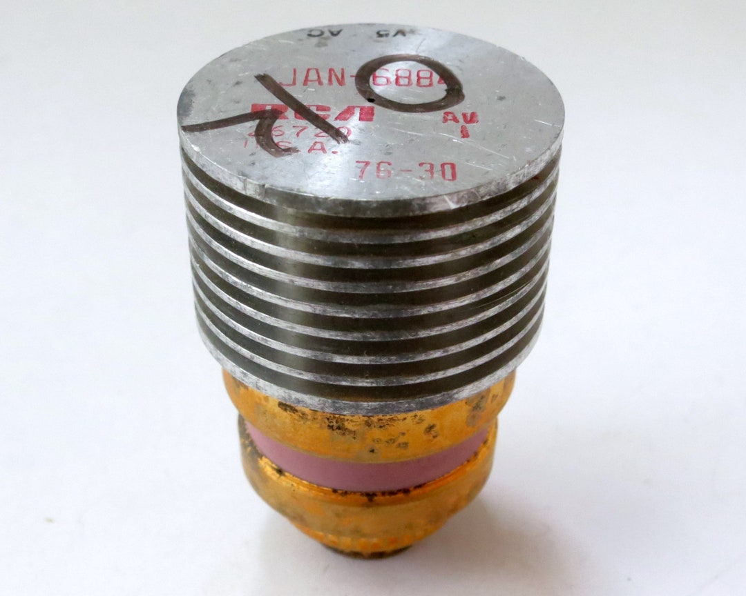 RCA 6884 Vacuum Tube - External Anode Transmitting Tube - Tested - Etsy