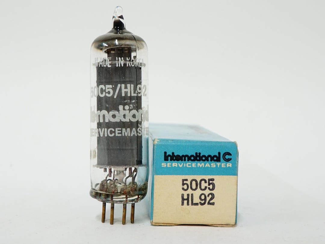 International 50C5 Vacuum Tube - New Old Stock - Original Box - All ...
