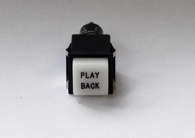 Vintage Lighted Push-button play Back Switch - Etsy