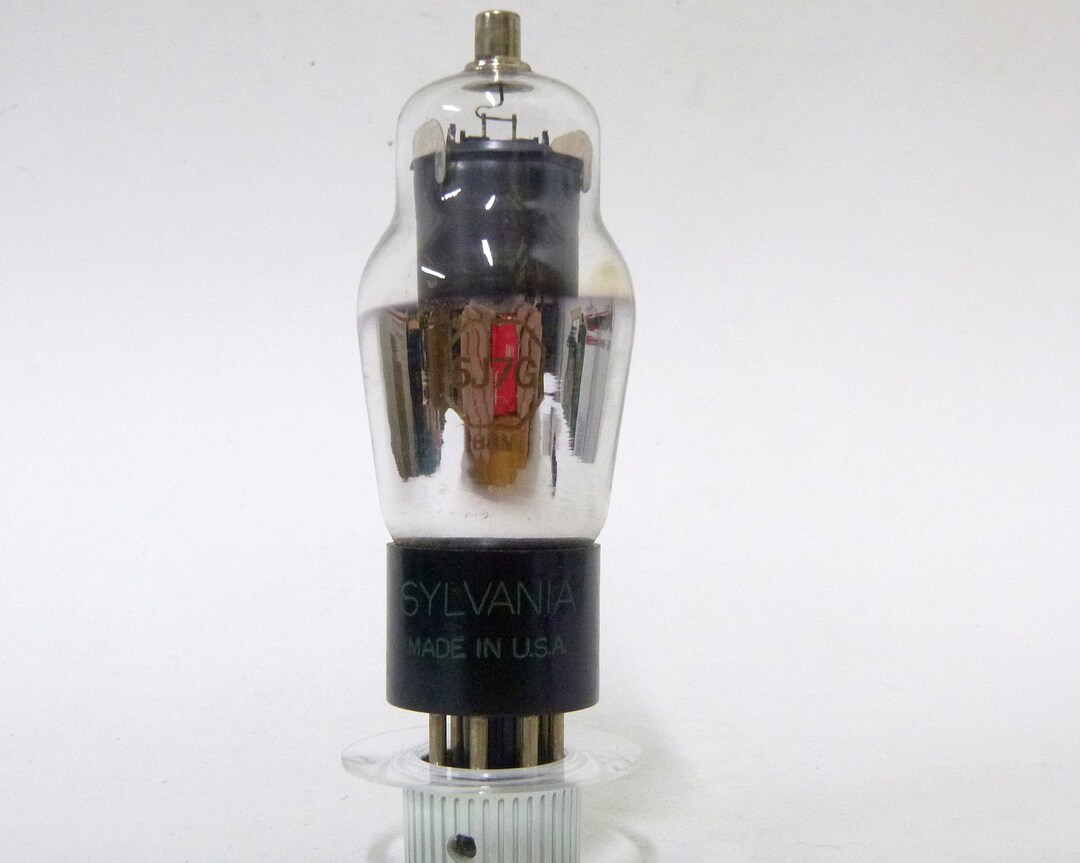 Sylvania 6J7G Vacuum Tube - 6J7 With ST Envelope - Etsy