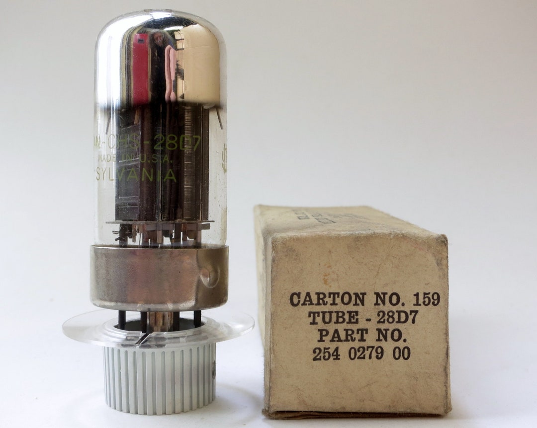 Sylvania 28D7 Vacuum Tube - Etsy