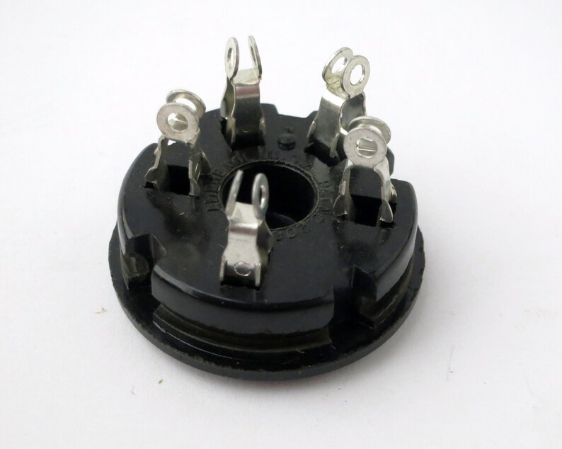 Amphenol 78S5 Vacuum Tube Socket - 5 Pin - for 27, 807, 5933 Etc - Etsy
