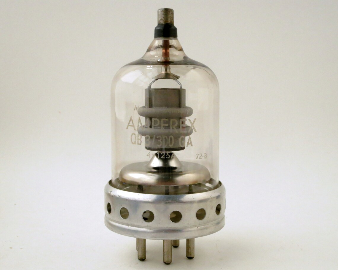 Amperex OB 3/3000 GA 4-125A vacuum tube transmitting tube | Etsy