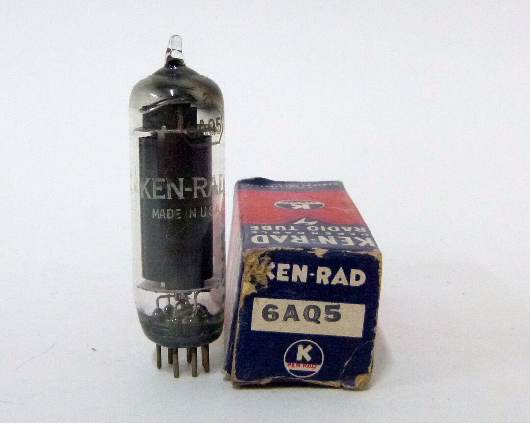 Ken Rad 6AQ5 Vacuum Tube - New Old Stock - Original Box - Etsy