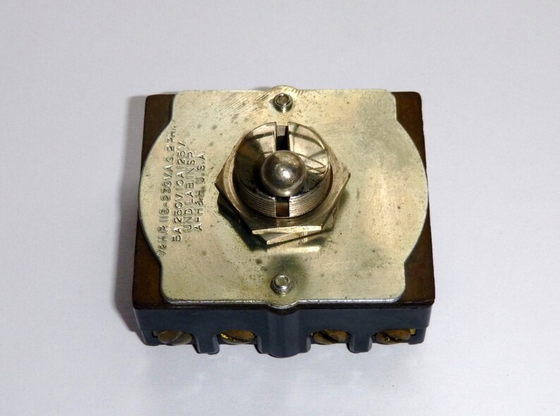 Large old style ball head bat toggle switch made by A-H & H | Etsy