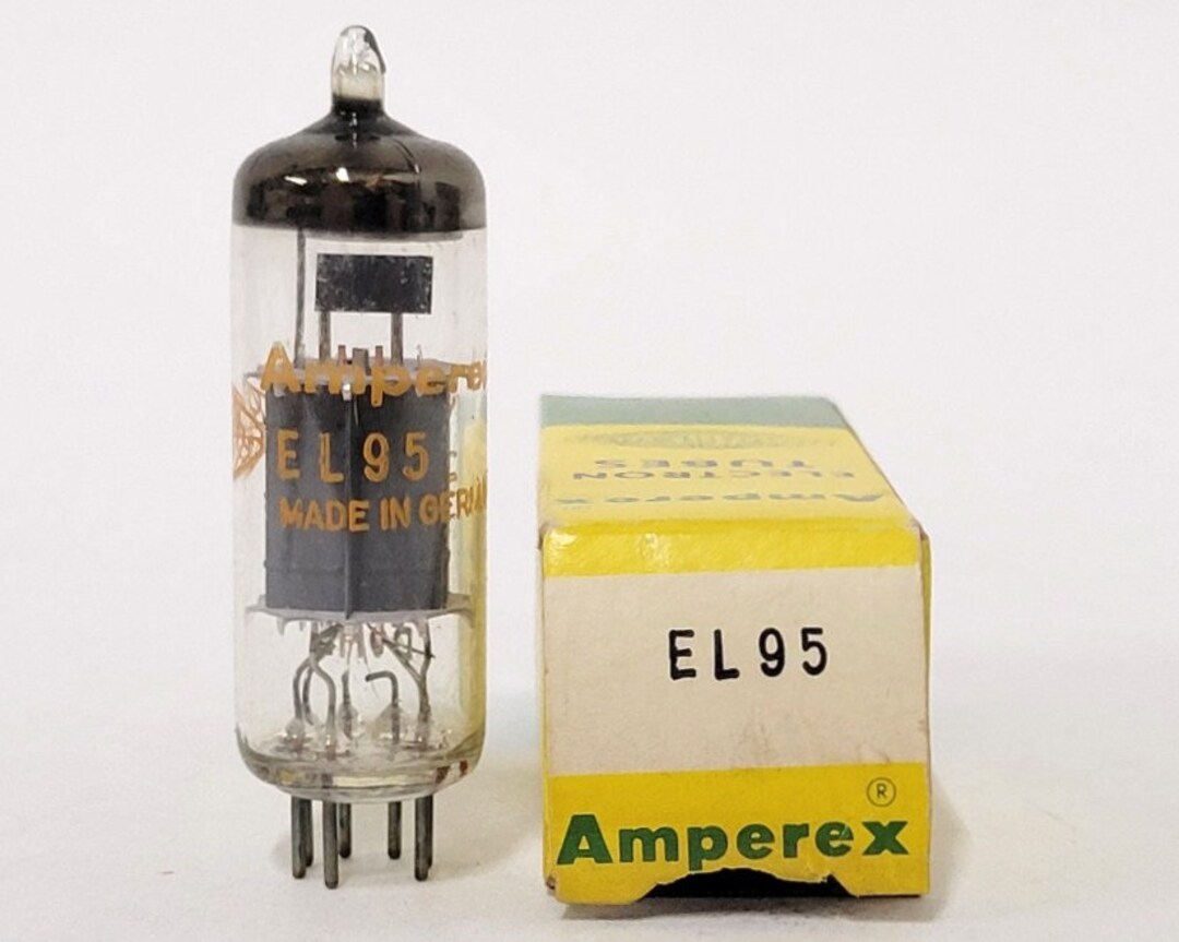 Amperex EL95 (6DL5) Vacuum Tube - New Old Stock - Orange Globe Branding ...