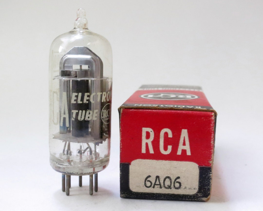 RCA 6AQ6 Vacuum Tube - New Old Stock - Original Box - Amazing Condition ...