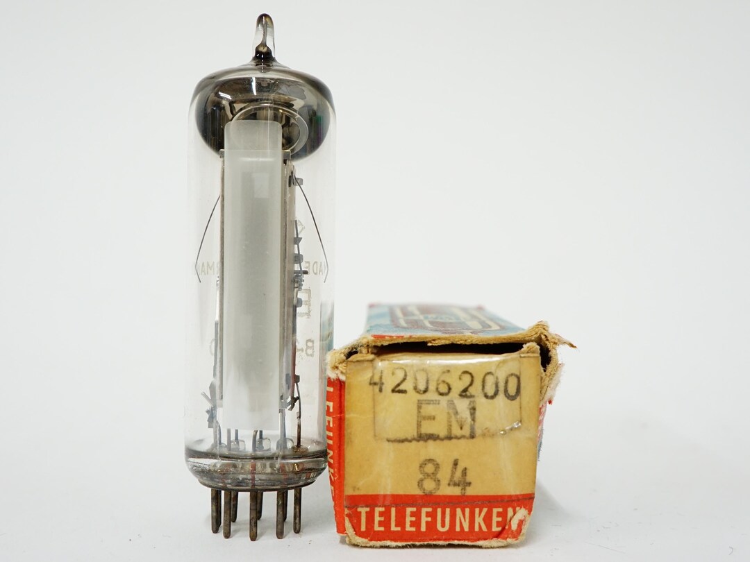 Telefunken EM84 Vacuum Tube - Made in Germany - New Old Stock ...