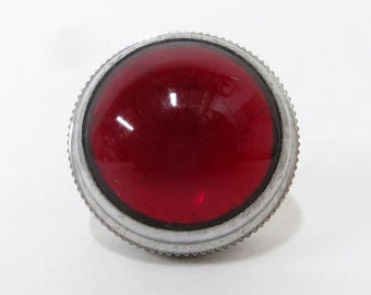 Vintage Pilot Light Assembly for Deep Panels With Red Jewel - Etsy