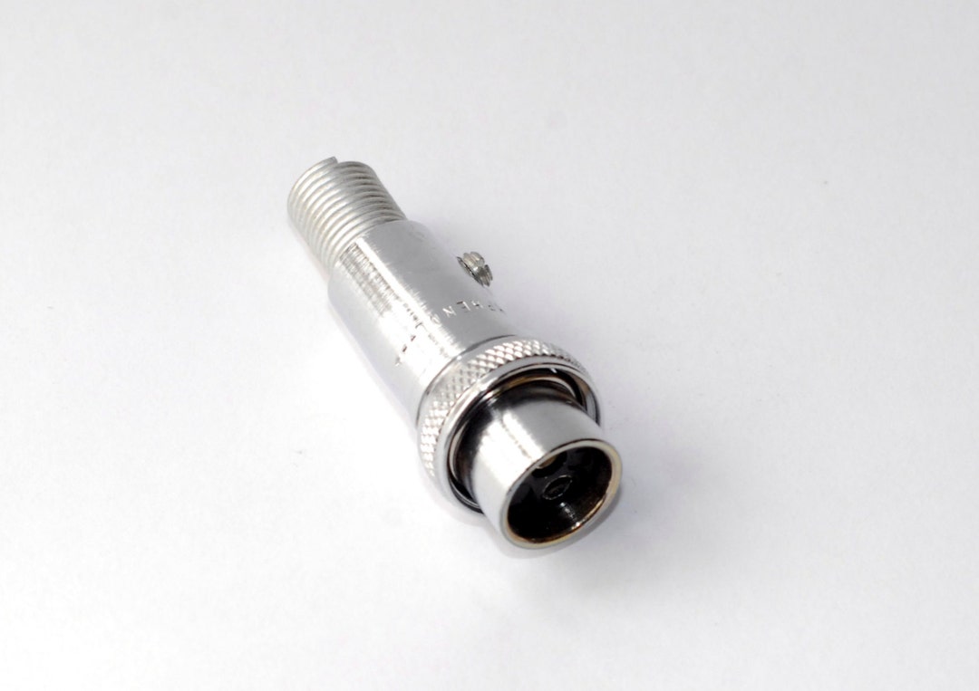 Amphenol 80MC2F1 Two Pin Mic Connector - 2 Pin Offset Female Connector ...