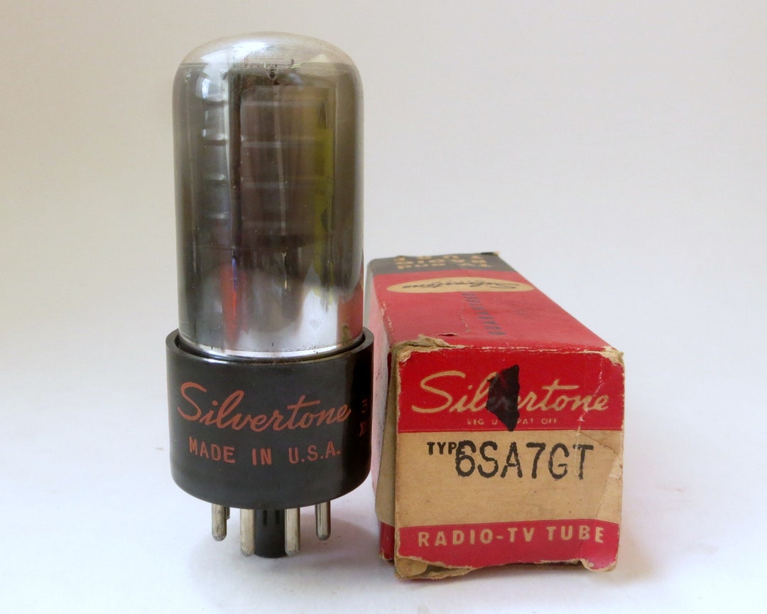Silvertone 6SA7GT Vacuum Tube - New Old Stock - Original Box - Sears ...
