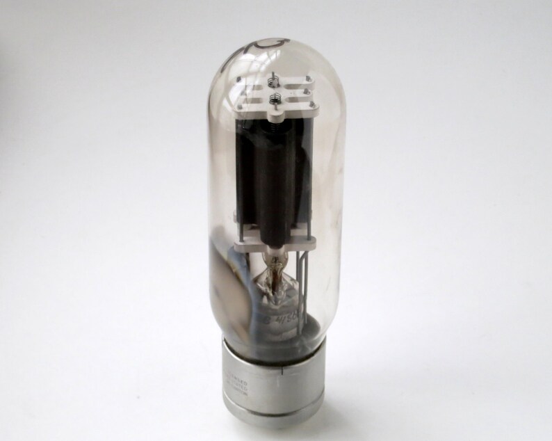 RCA 203A Vacuum Tube - Large Glass Transmitting Tube for RF Power ...