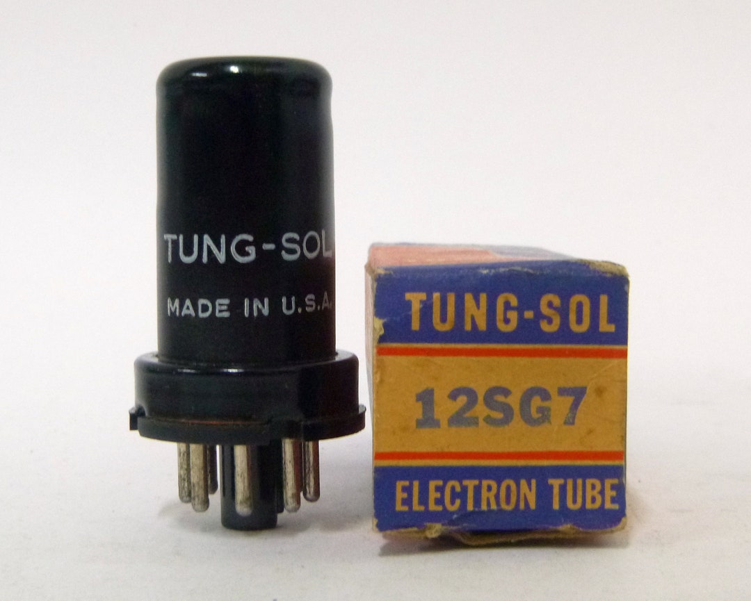 Tung Sol 12SG7 Vacuum Tube - New Old Stock - Original Box - Excellent ...
