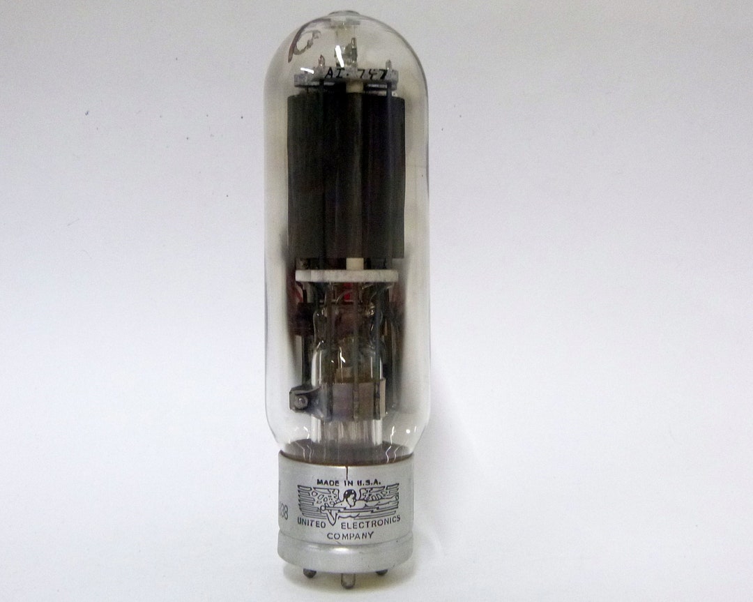 United 838 Vacuum Tube - Large Glass Transmitting Tube - Etsy
