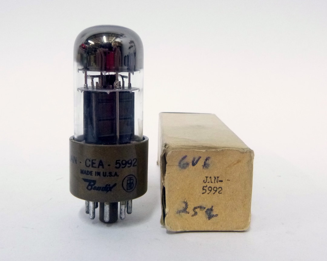 Bendix JAN 5992 Vacuum Tube - New Old Stock - Original Box - Excellent ...