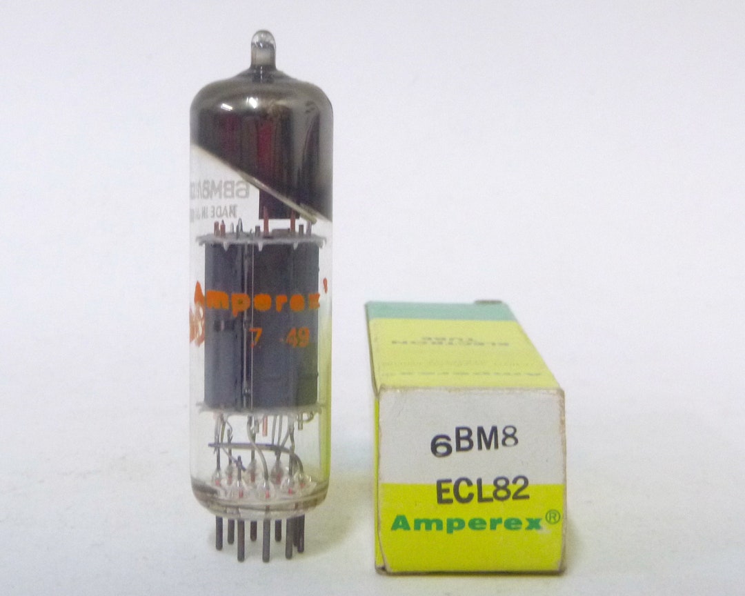 Amperex 6BM8 / ECL82 Vacuum Tube New Old Stock Original Box Excellent Condition Made in Japan - Etsy