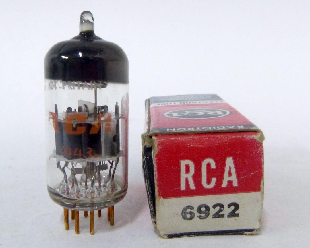 RCA 6922 Vacuum Tube New Old Stock Original Box Excellent Condition - Etsy
