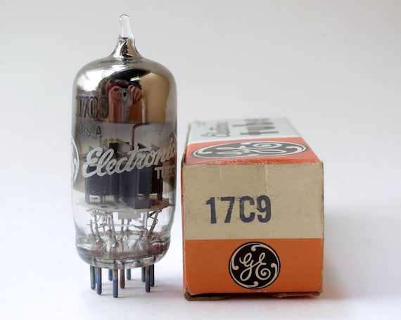 GE 17C9 vacuum tube manufactured by Sylvania | Etsy