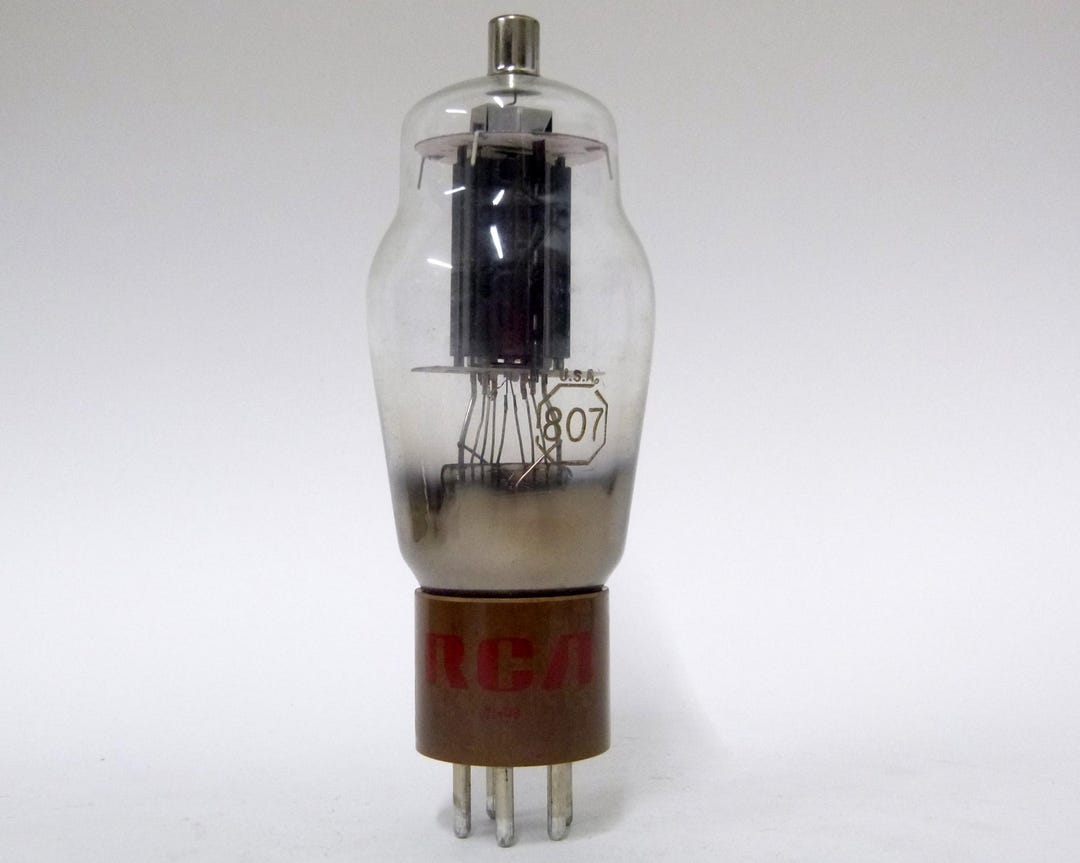 RCA 807 Vacuum Tube New Old Stock Large Modern Logo Excellent Condition ...