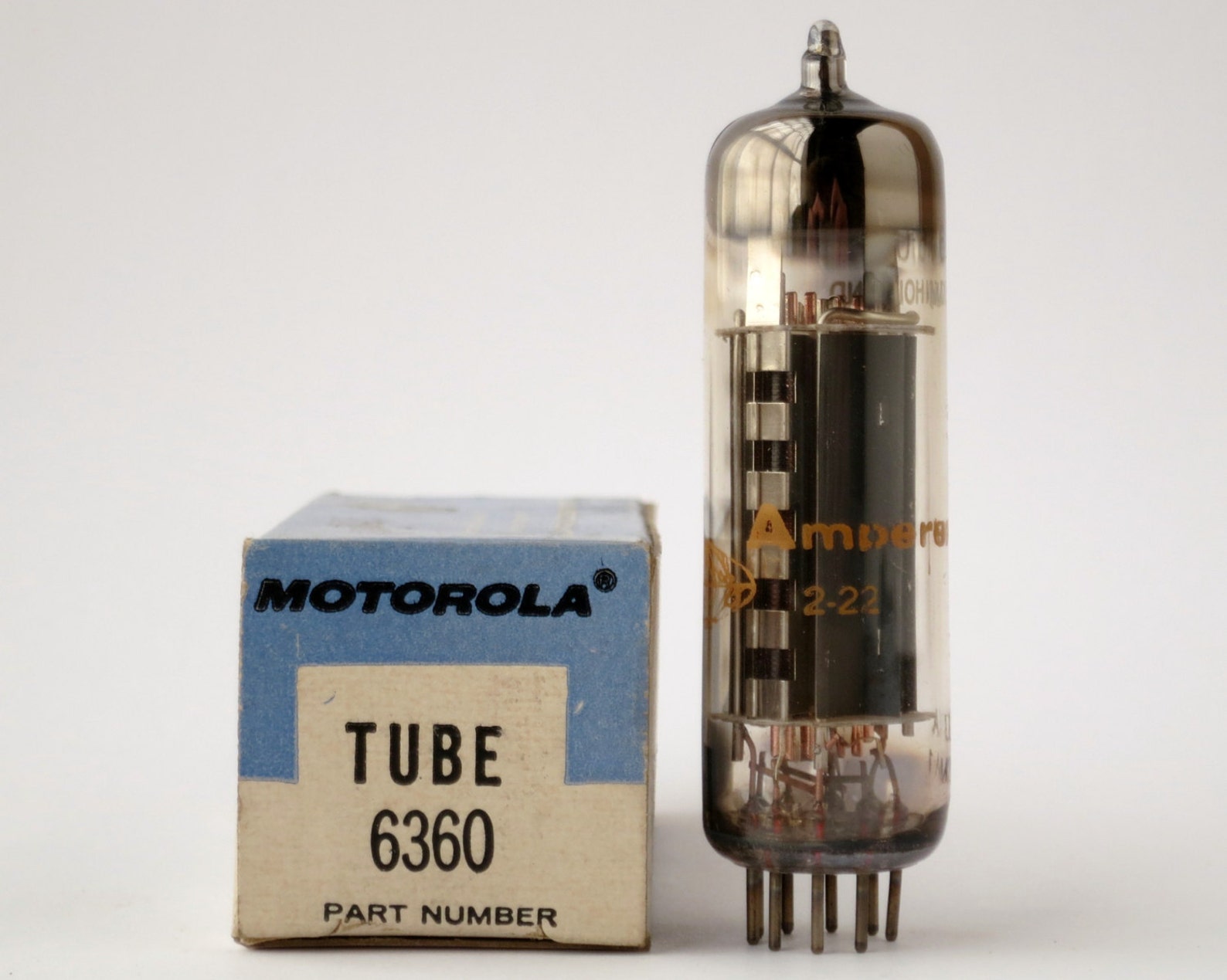 Motorola 6360 Vacuum Tube - New Old Stock - Original Box - Made by ...