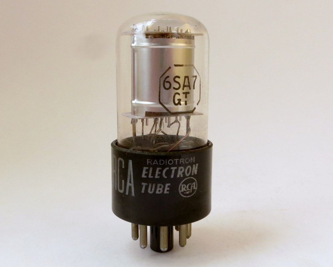 RCA 6SA7GT Vacuum Tube - New Old Stock - Excellent Condition - Glass ...