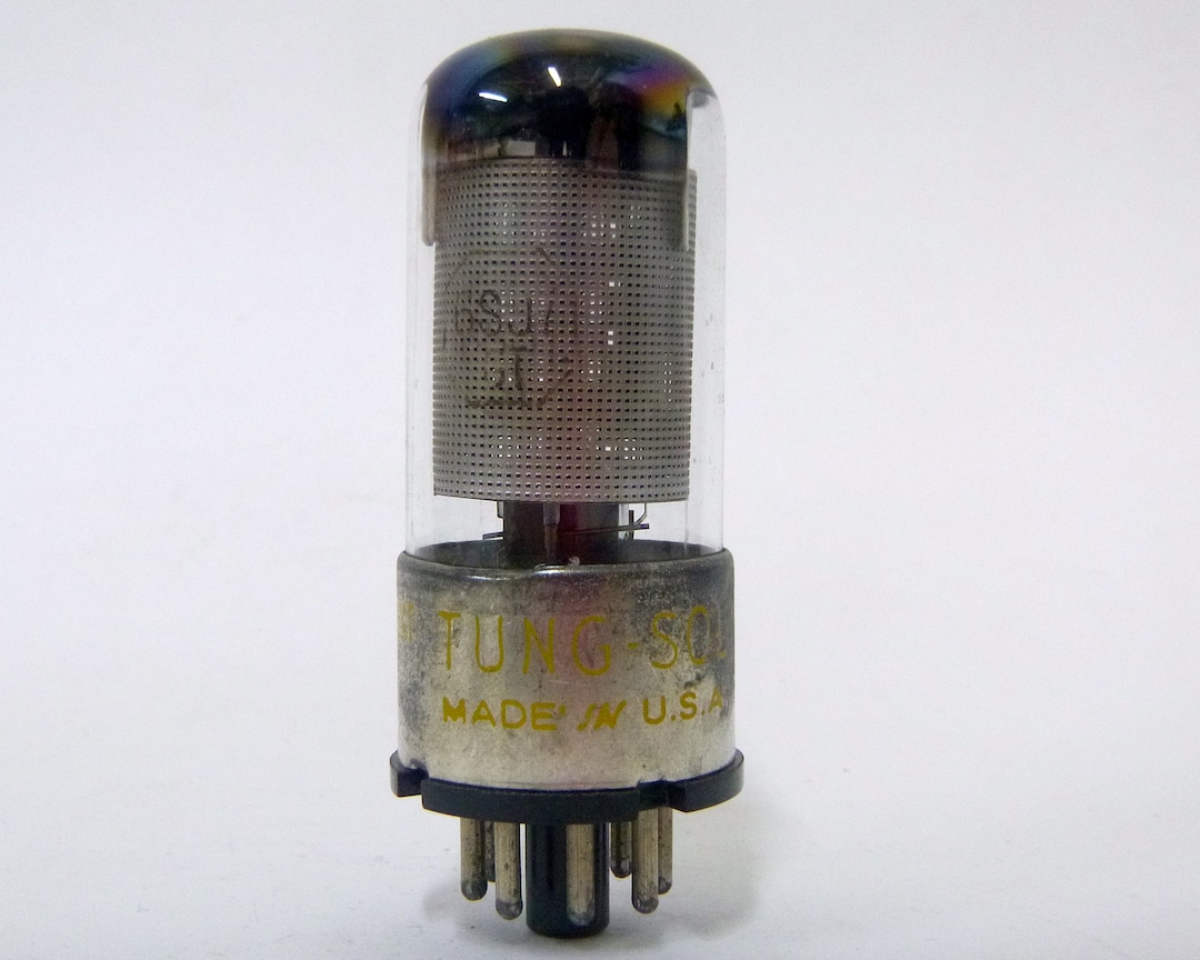 Tung Sol 6SJ7GT Vacuum Tube Perforated Plate Glass 6SJ7 Tube - Etsy