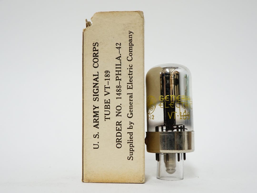 GE 7F7 Vacuum Tube - New Old Stock - Original Box - Loctal Tube - Made ...