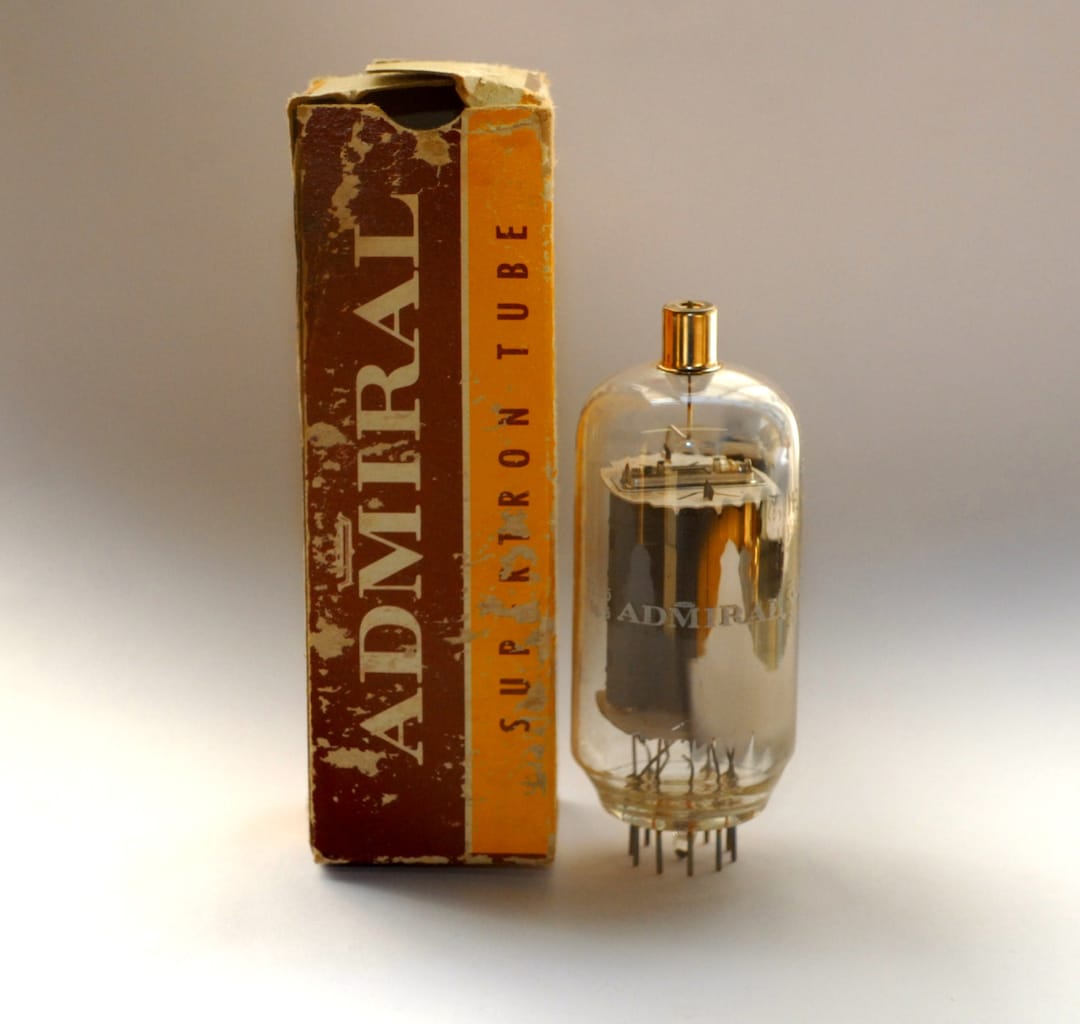 Admiral 6JE6C Vacuum Tube - New Old Stock - 6LQ6 Made by General ...