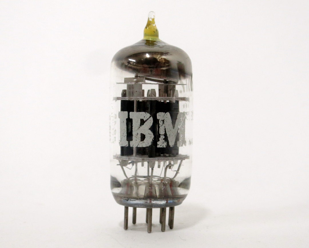 IBM 6072 Vacuum Tube - General Electric - Triple Mica - Black Plates ...