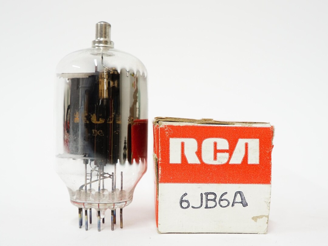 RCA 6JB6A Vacuum Tube - New Old Stock - Original Box - Tested - Sweep ...