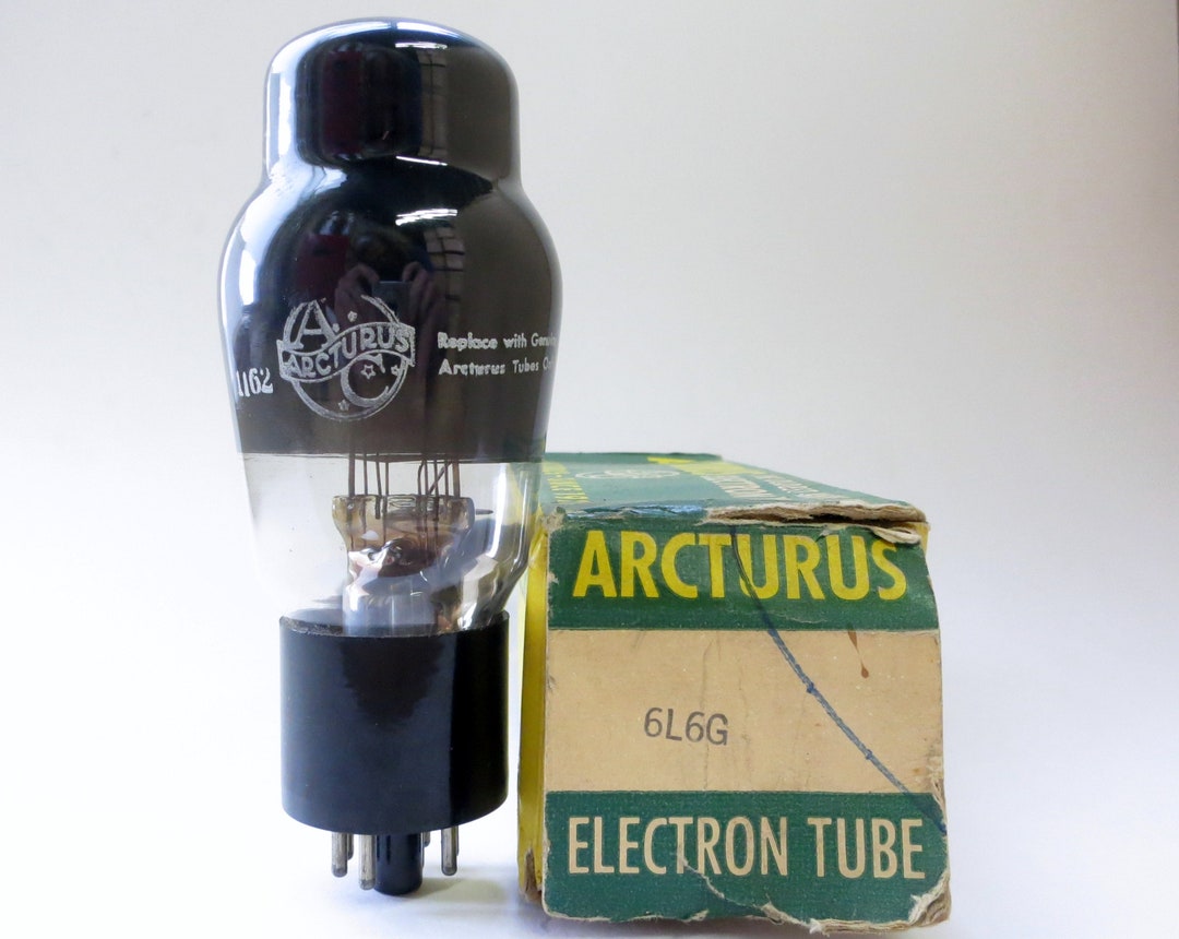 Arcturus 6L6G Vacuum Tube - New Old Stock - Excellent Condition - 6L6 ...