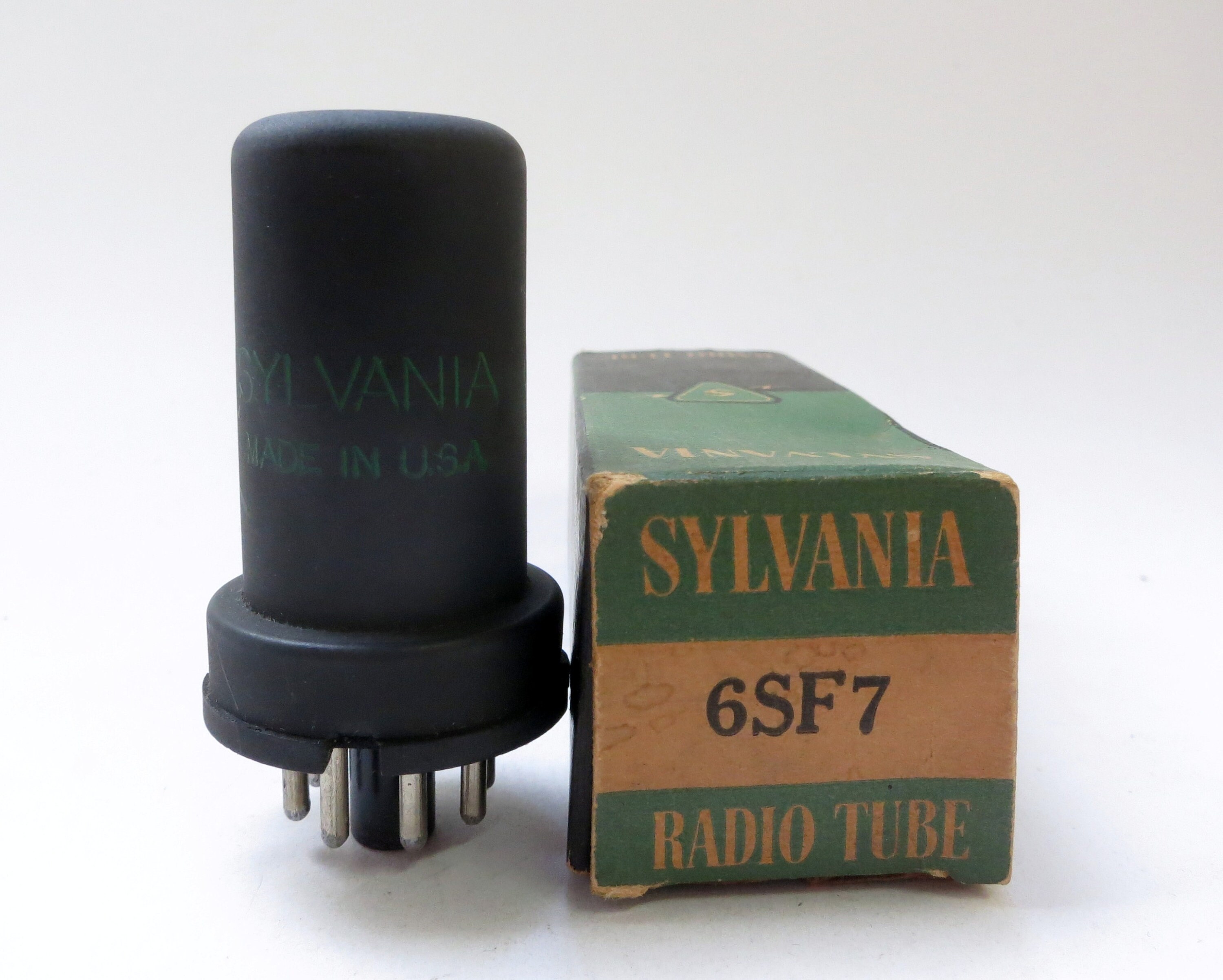 Sylvania 6SF7 Vakuumrohr neuer alter Lager Original-Box | Etsy