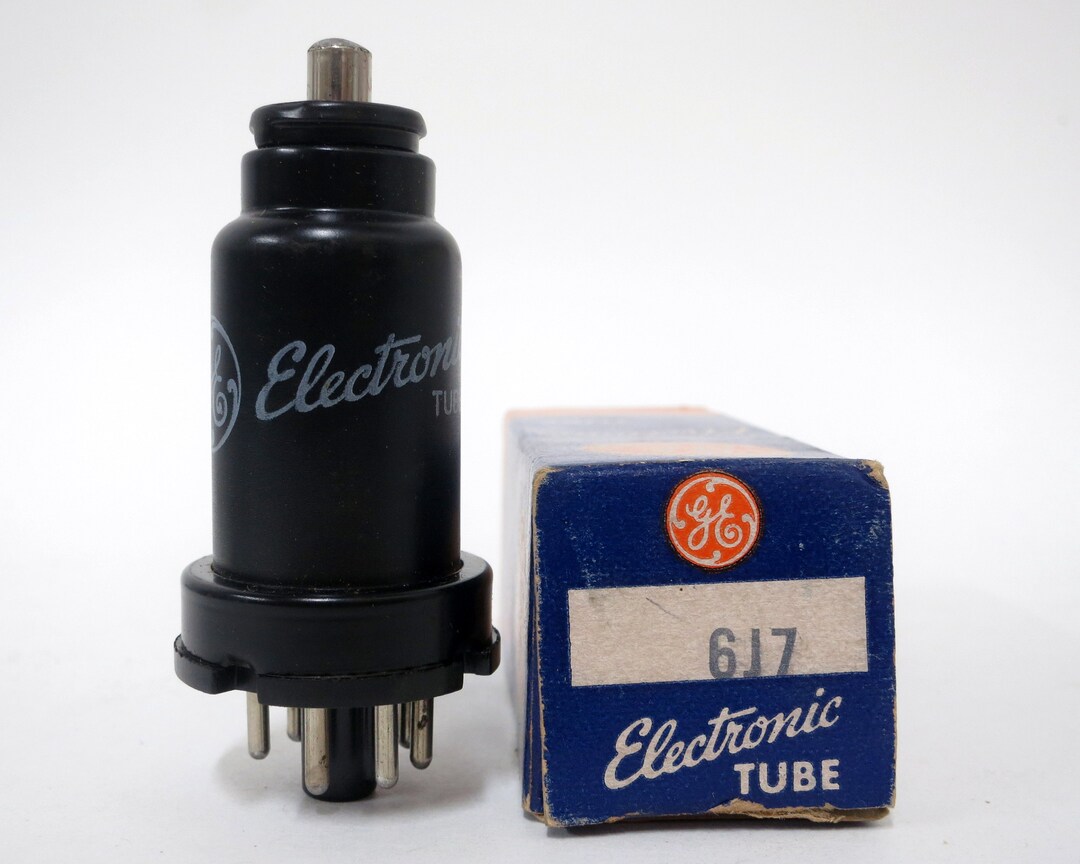 GE 6J7 Vacuum Tube - New Old Stock - Original Box - Excellent Condition ...