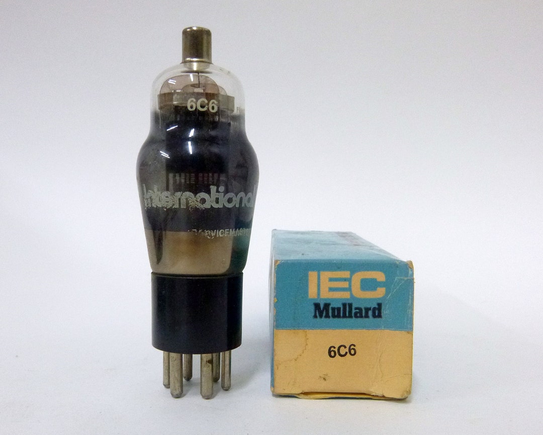 International 6C6 Vacuum Tube - New Old Stock - Original Box - NOS ...