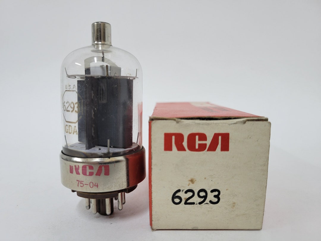 RCA 6293 Vacuum Tube - Pulse Rated 6146 - New Old Stock - Original Box ...