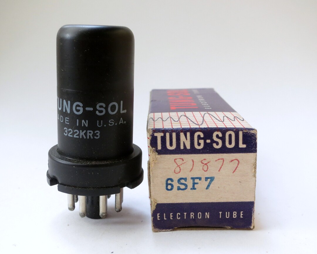 GE 6SF7 Vacuum Tube - New Old Stock - Original Box - Mint Condition - Etsy
