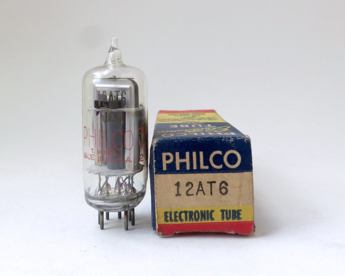 Philco 12AT6 Vacuum Tube for All American 5 Tube Table Radios - Etsy