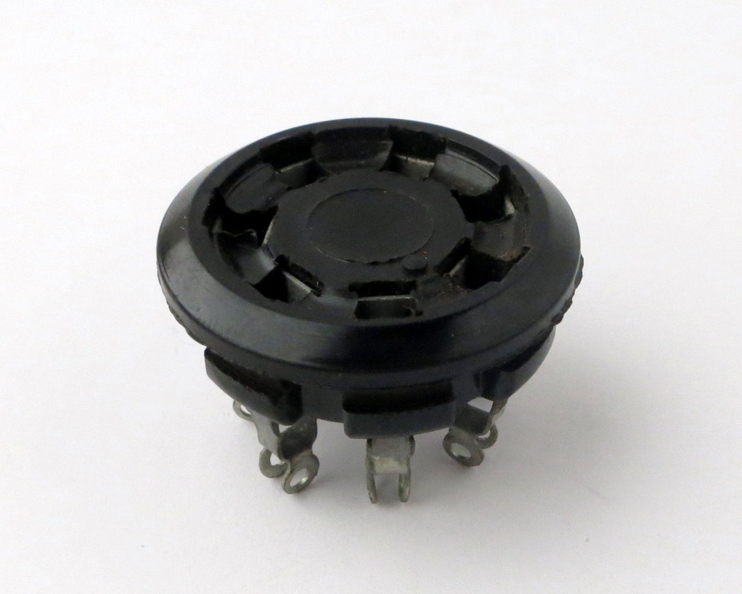 Amphenol 78S7 Vacuum Tube Socket - 7 Pin - Mates to Amphenol 86CP7 Plug ...