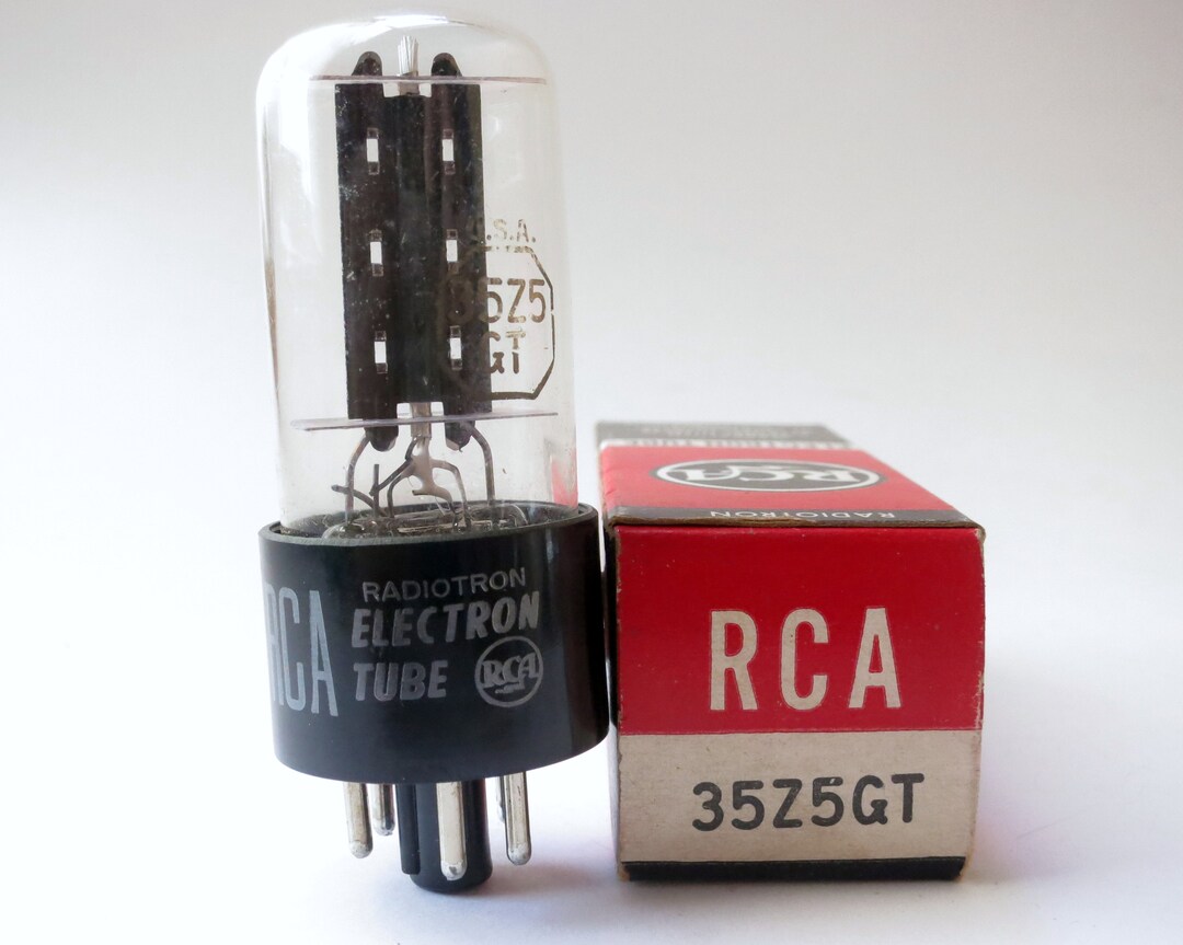 RCA 35Z5GT Vacuum Tube for All American 5 Tube Table Radios - New Old ...