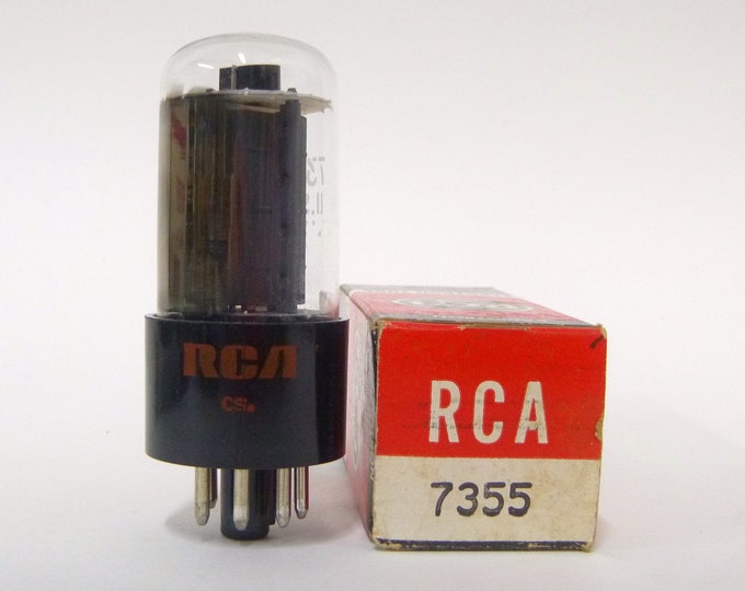 RCA 7355 Vacuum Tube - New Old Stock - Mint Condition - Original Box ...
