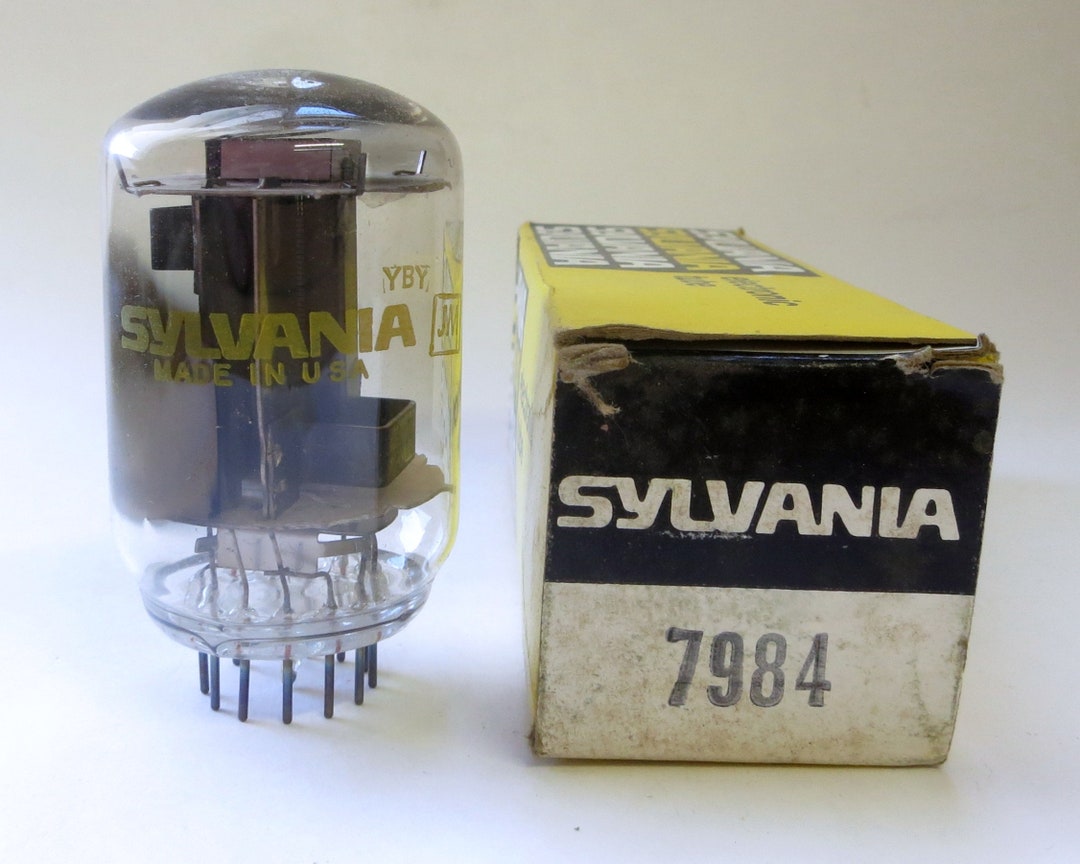 Sylvania 7984 Vacuum Tube - New Old Stock - Original Box - Compactron ...